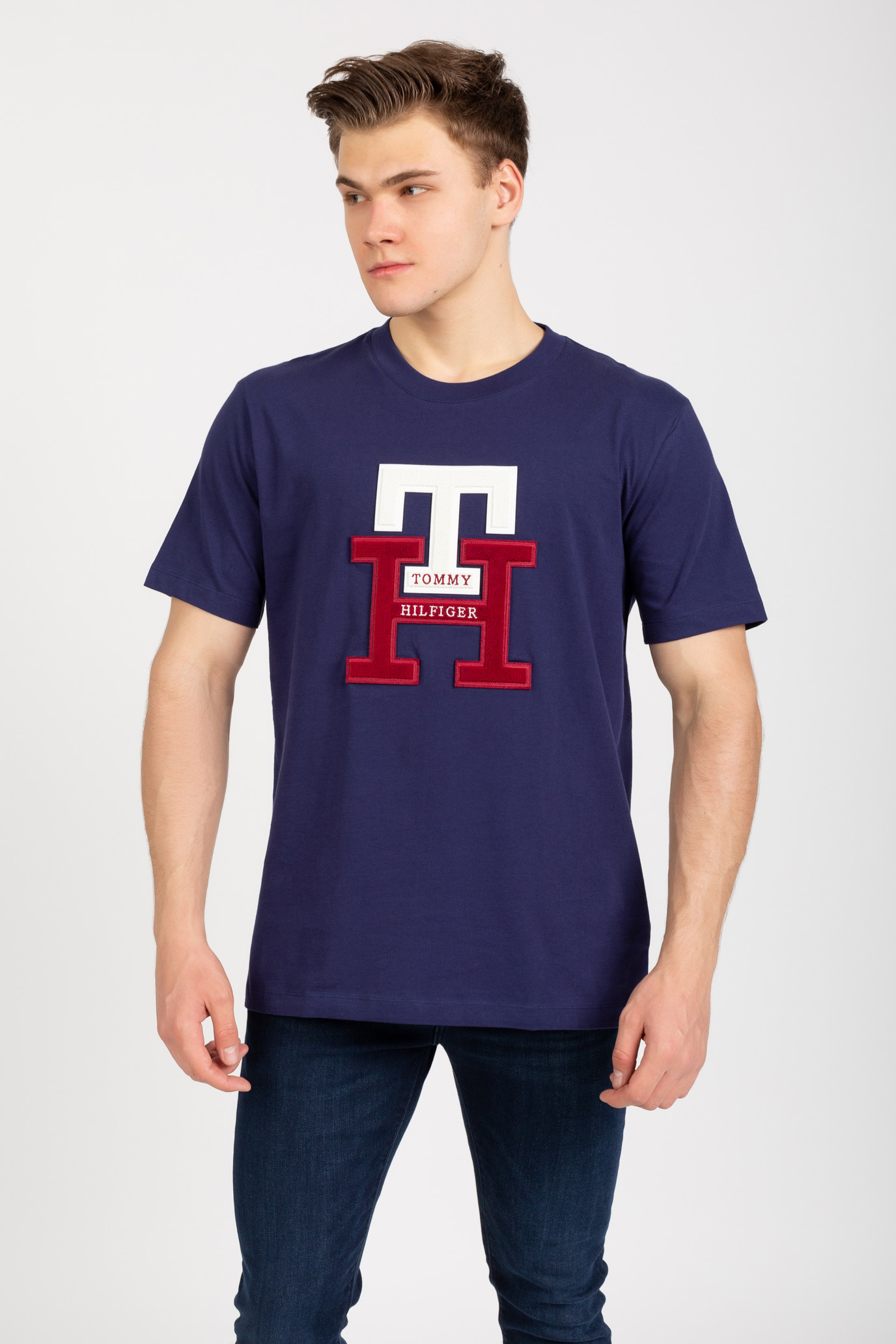 Футболка ICON BLACKWATCH MONOGRAM TEE Tommy Hilfiger MW0MW29597 — FR Group