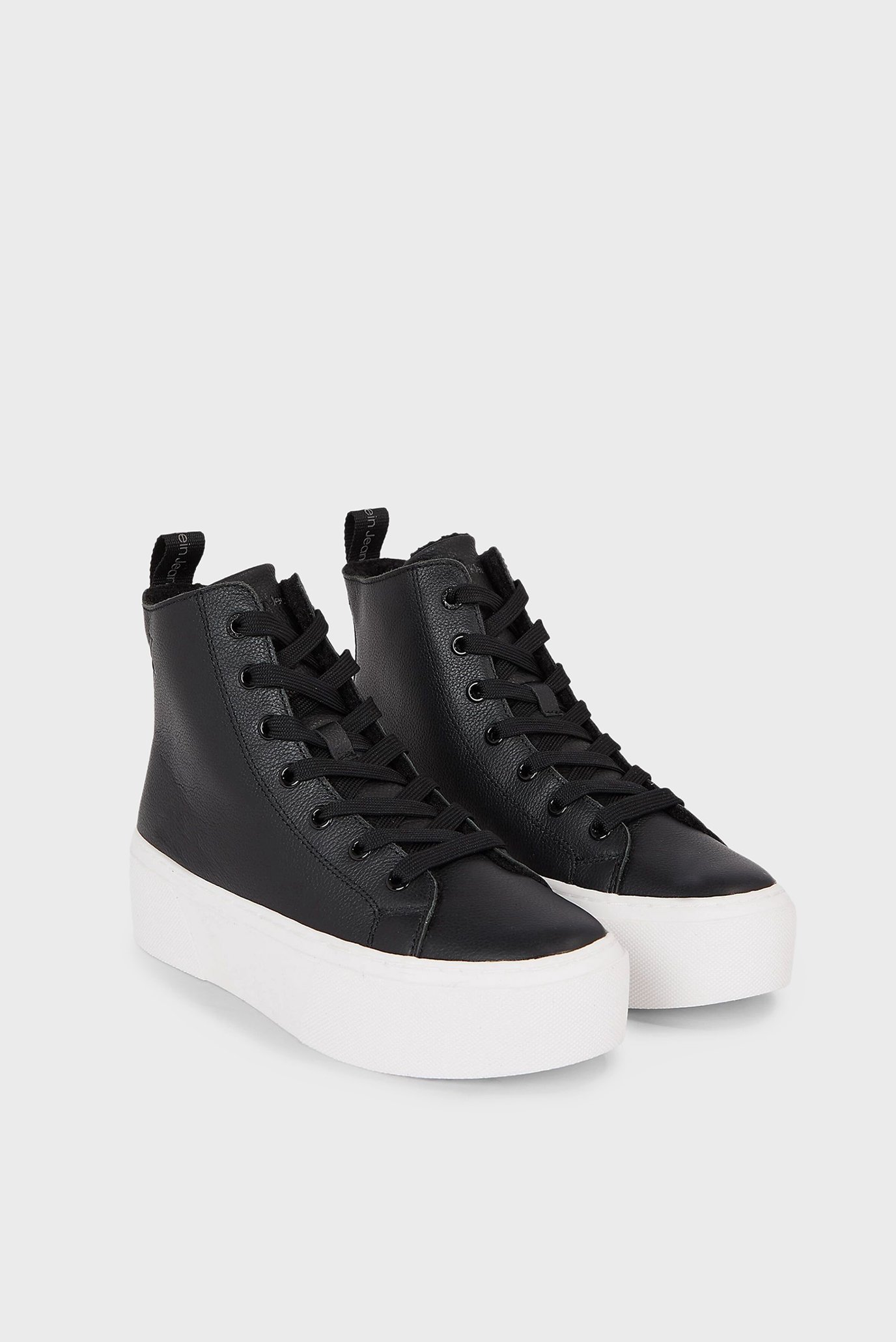 Хайтопы Cupsole Flatform Mid Wl Lth Wn Calvin Klein Jeans Yw0yw01180