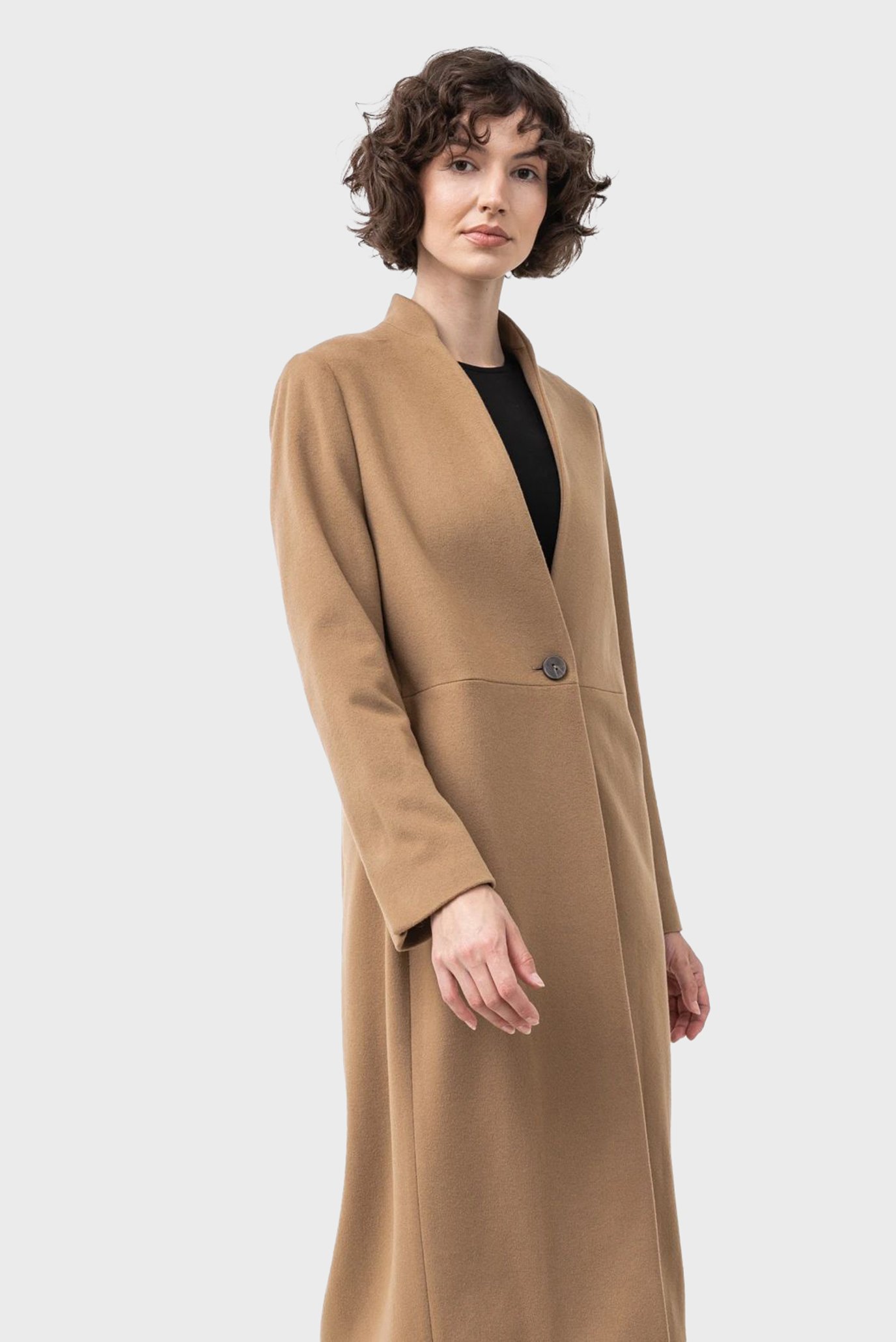 Женское бежевое шерстяное пальто LIGHTWEIGHT Calvin Klein K20K204156 ...