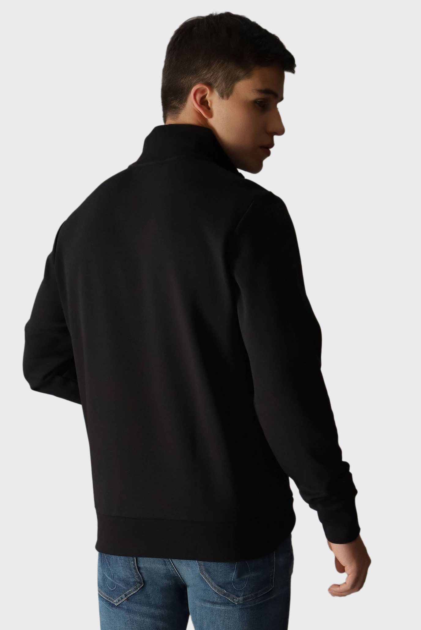 Мужская черная спортивная кофта MICRO LOGO Calvin Klein K10K112755 — FR ...