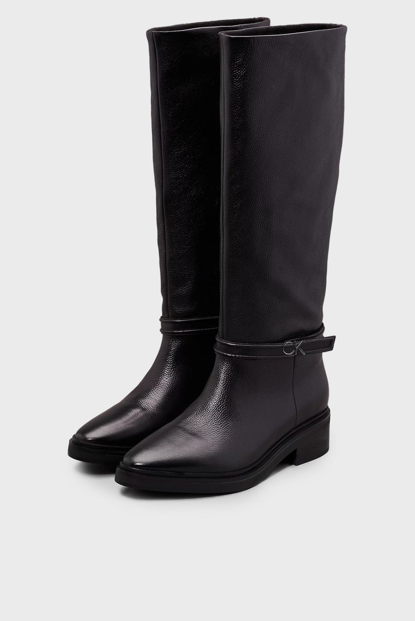 Calvin klein knee high boots store