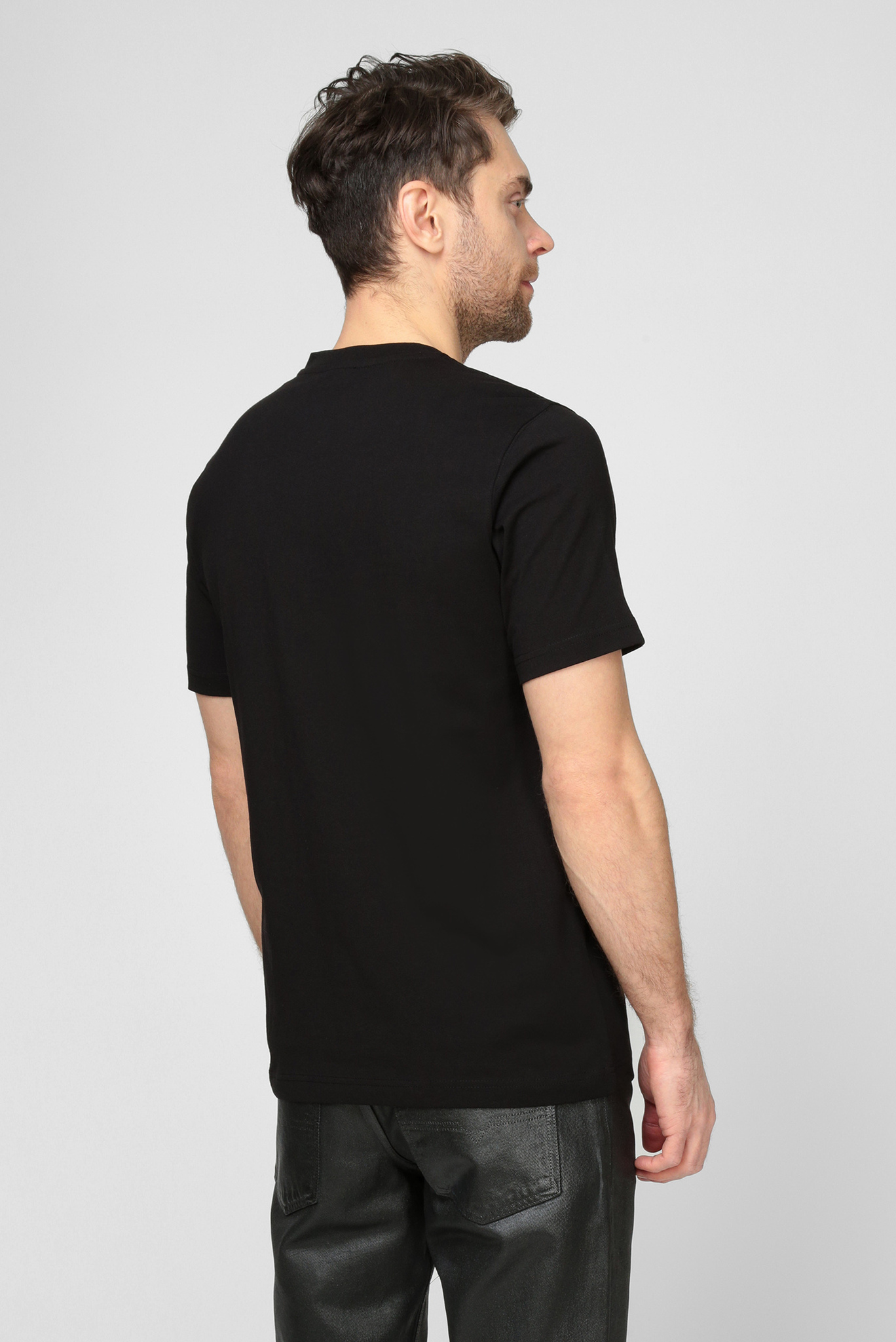 Мужская черная футболка JUST-C2 Diesel A03803 0BEAF — FR Group