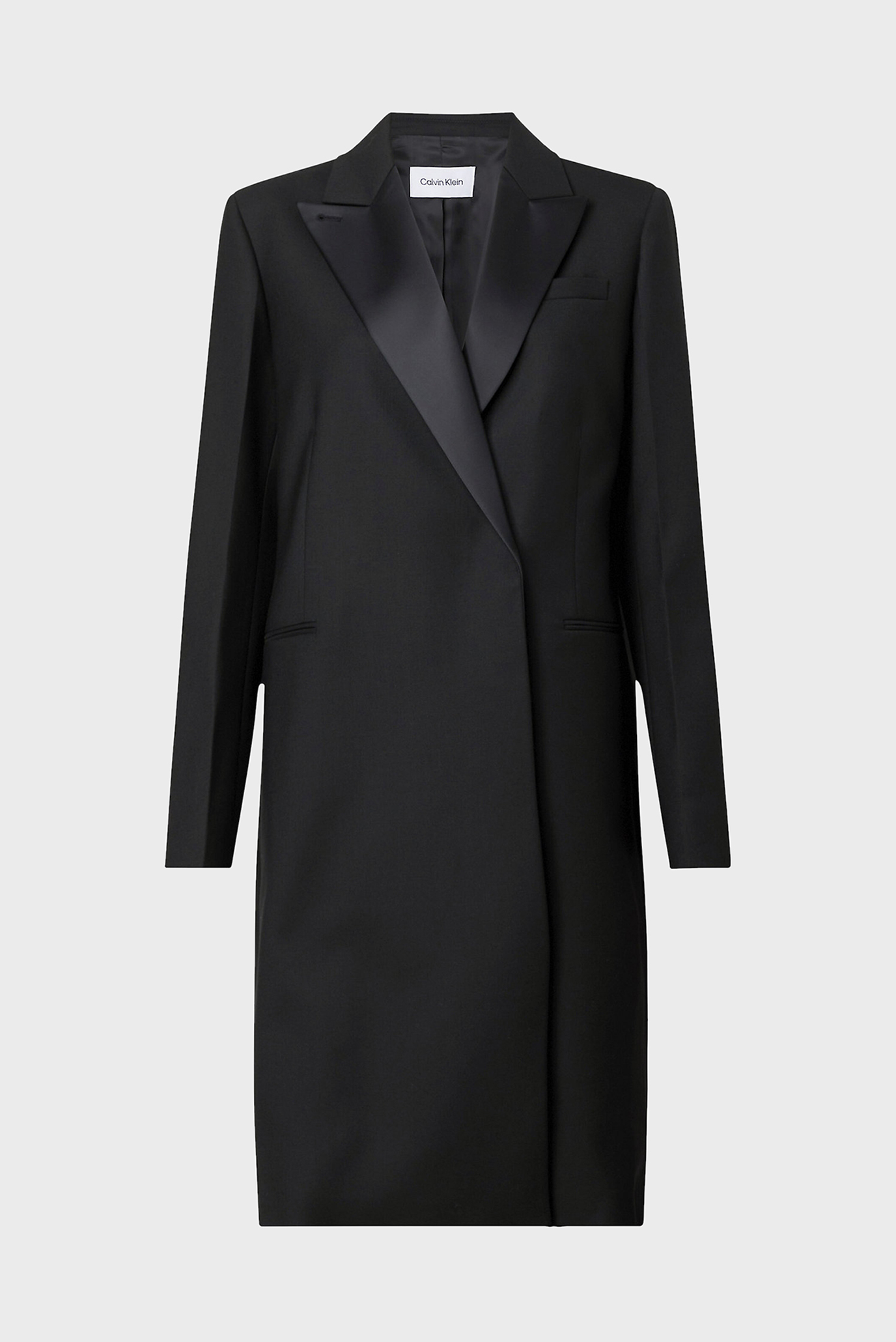 Calvin klein double breasted wool coat store