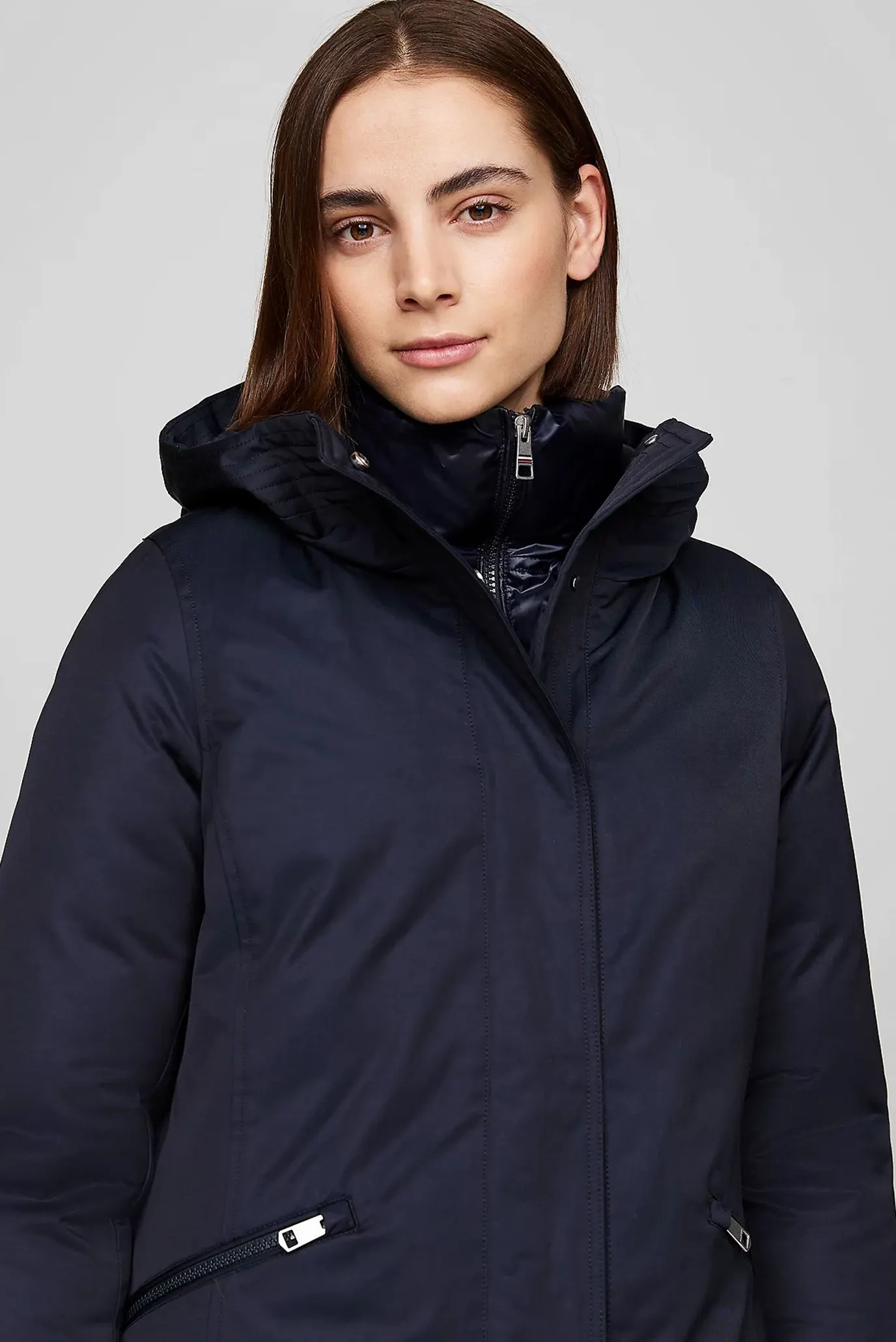 Куртка зимняя NYLON MIX PADDED PARKA Tommy Hilfiger WW0WW43121 — FR Group