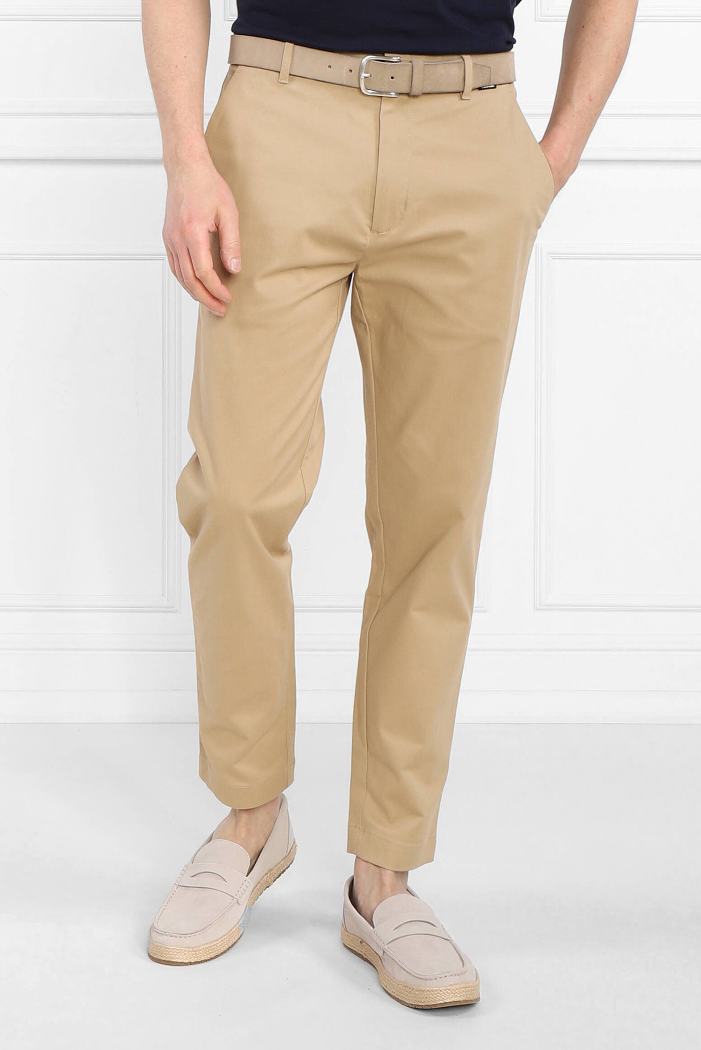Штаны MODERN TWILL CROPPED TAPERED Calvin Klein K10K110969 — FR Group