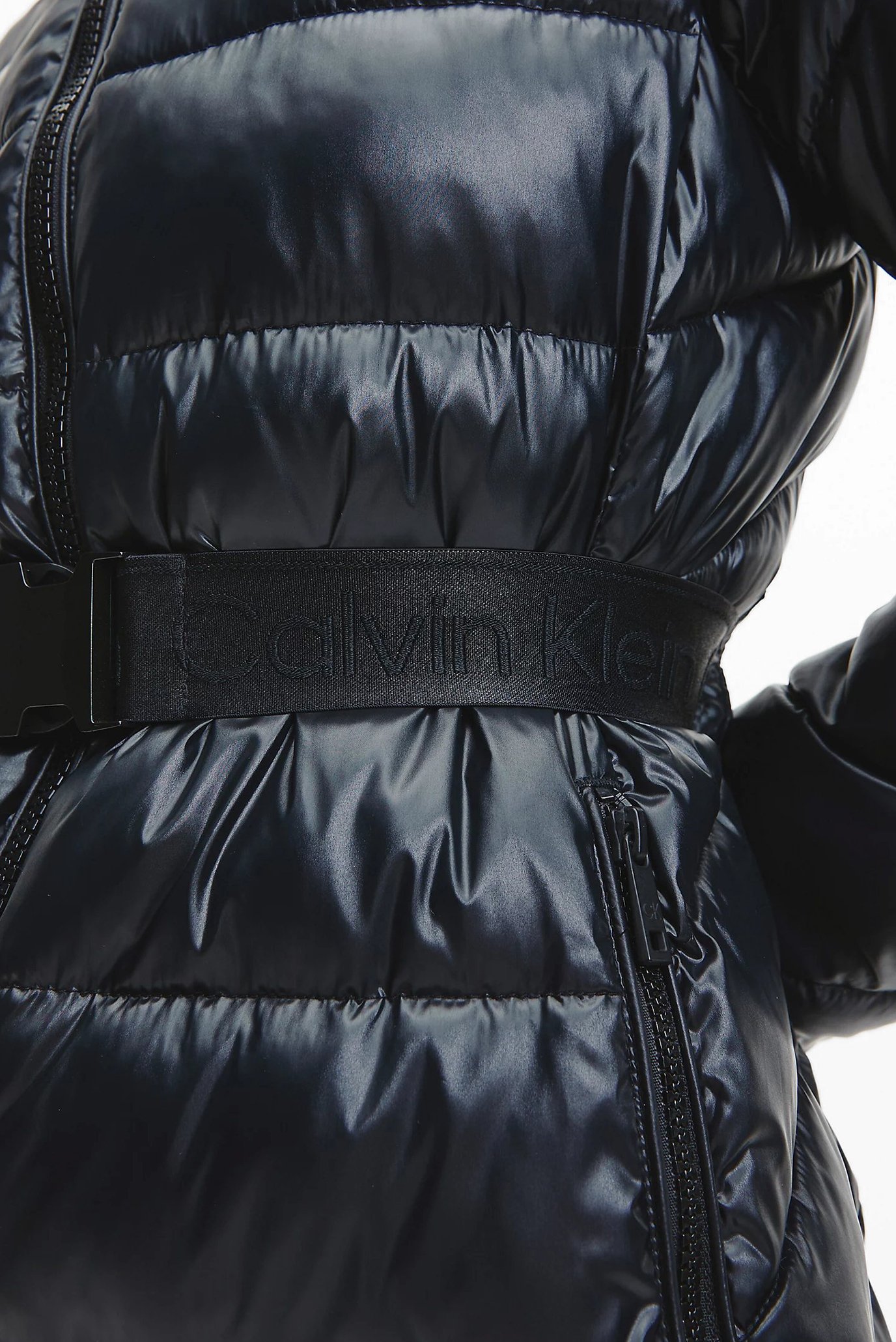 Женская черная куртка ESSENTIAL BELTED JACKET Calvin Klein K20K204698 ...